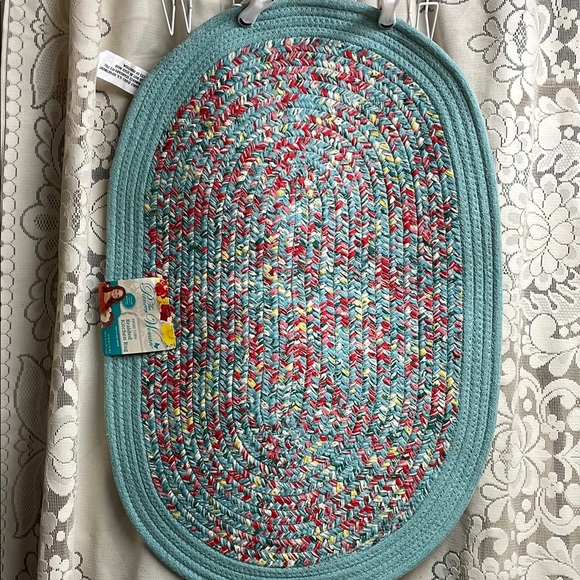 The Pioneer Woman | Kitchen | The Pioneer Woman Multicolor Braided Oval ...